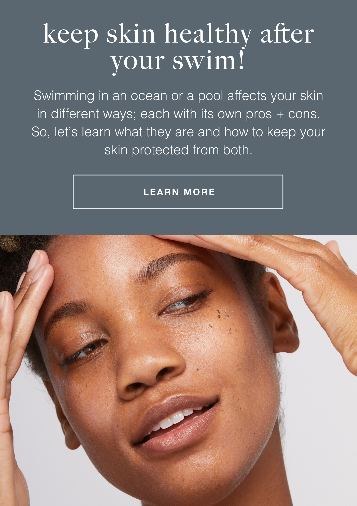 Dermalogica: Swim + Skin: Ocean vs Pool | Milled