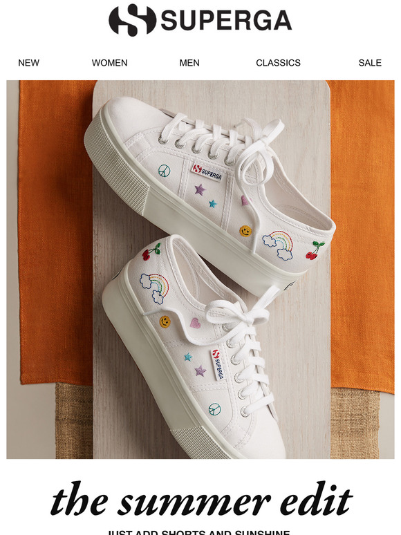 Superga: Just Add Shorts & Sunshine | Milled