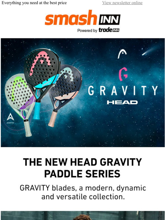 SmashInn Sweden - Online Tennis Store: HEAD GRAVITY Paddles 👉 A dynamic ...