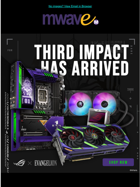 Mwave: Get in my PC! - ASUS x EVA Limited Edition has arrived. | Milled