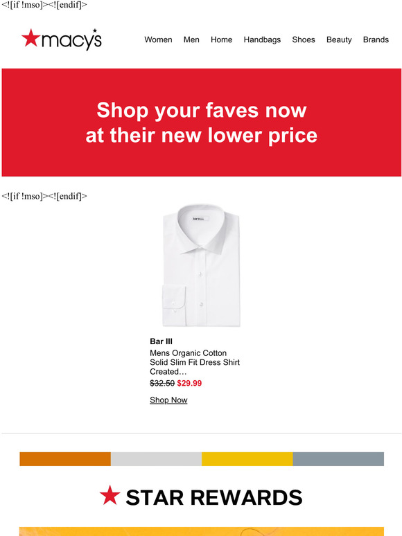 Macy's: Savings, meet style: items you viewed just dropped in price | Milled