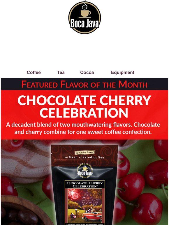 Boca Java Coffee: Have You Tried Chocolate Cherry Celebration? 🍫 | Milled
