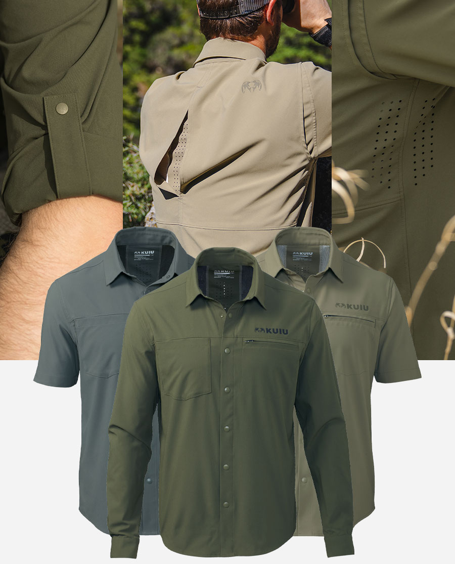 KUIU: Introducing ALL-NEW Mesa Vented Snap Shirts | Milled