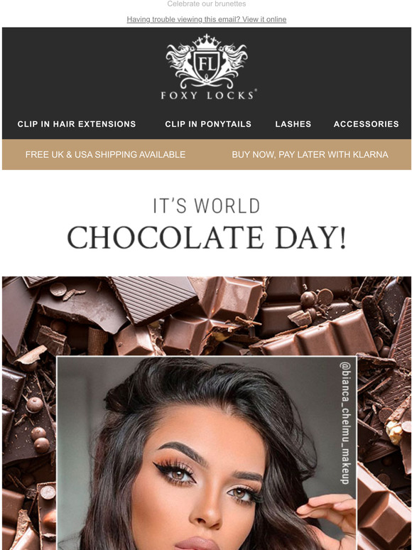 Foxy Locks: We’re celebrating World Chocolate Day! | Milled