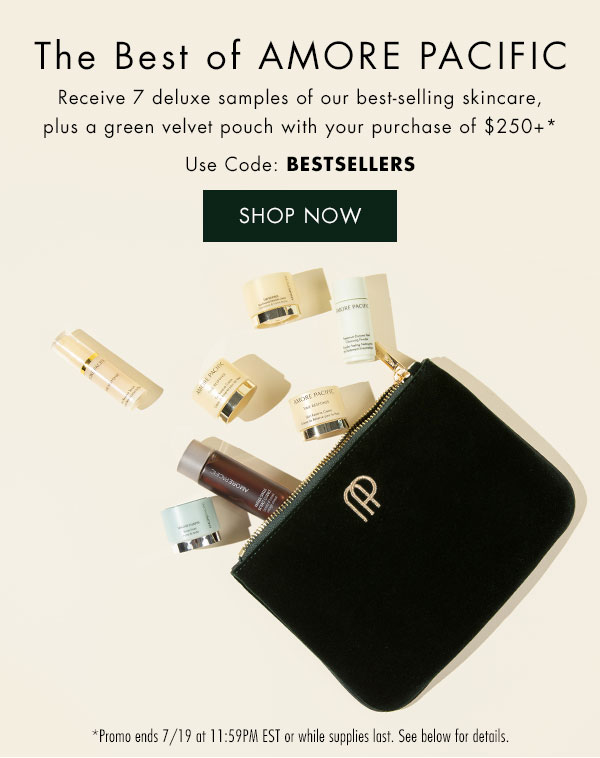 Amore Pacific: Best Of AMORE PACIFIC Set With Your $250+ Purchase | Milled