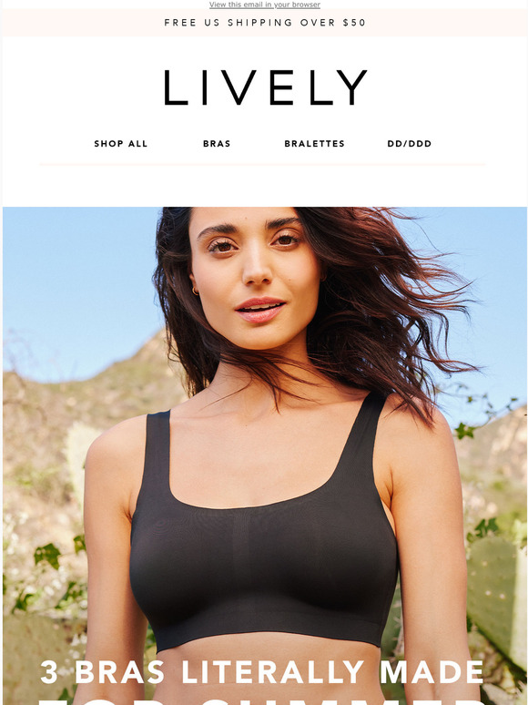 Lively: 3 Bras Literally *Made* For Summer | Milled