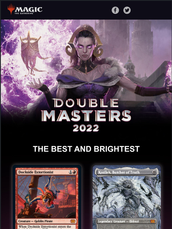 Magic: The Gathering: Double Masters 2022 is out now! | Milled