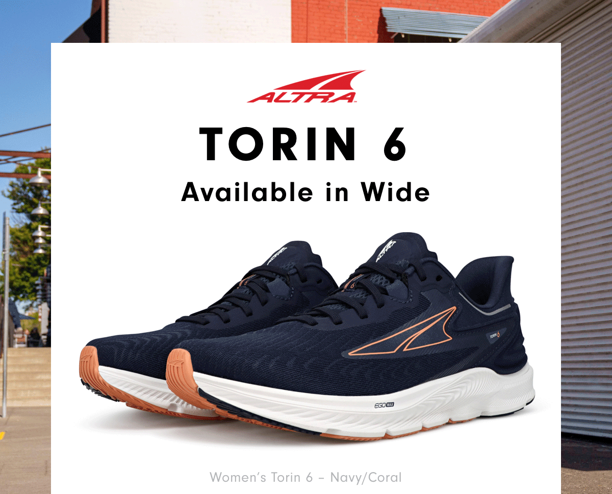 Altra Running: Torin 6 - now in wide style | Milled