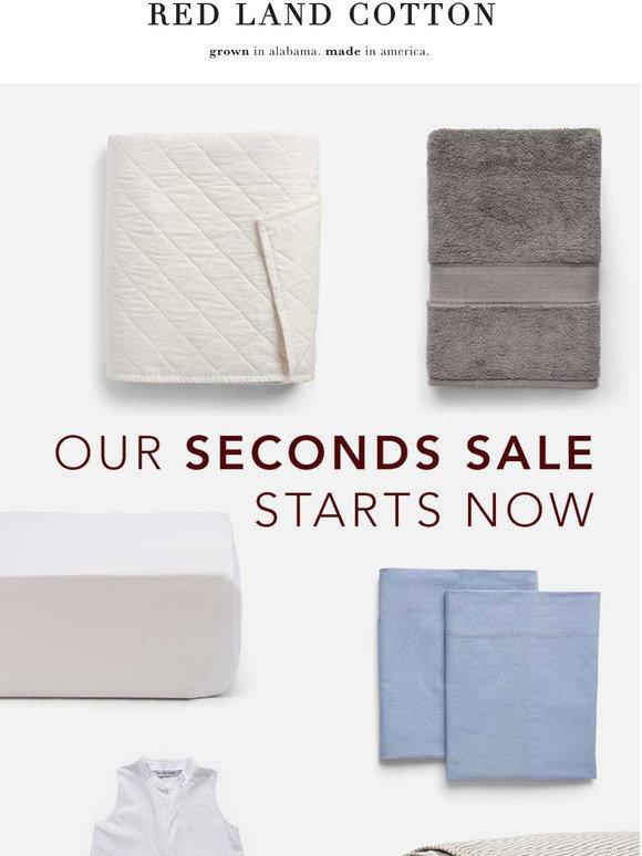 Redland Cotton Seconds Sale