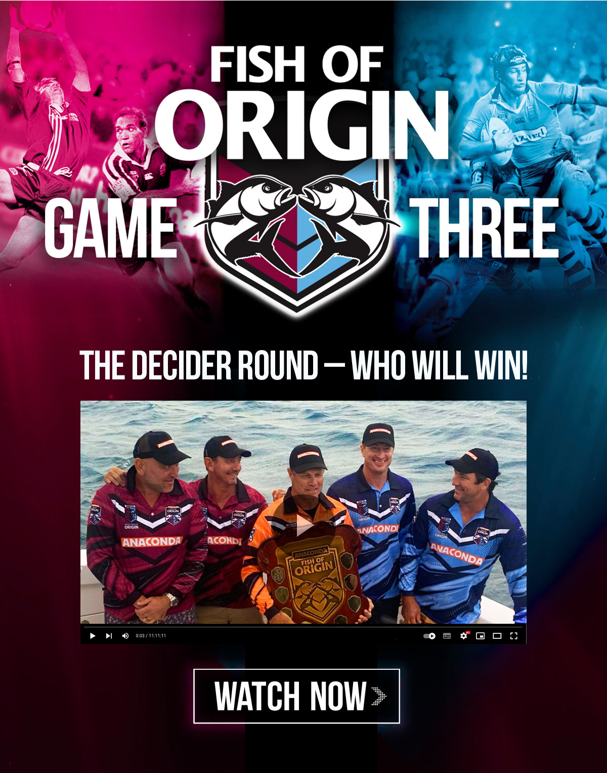 Anaconda: 🎣'Fish Of Origin’ - Watch The Decider! 🎣 | Milled