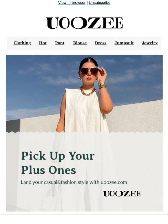 Uoozee: Don't miss out on uoozee's high-quality clothes in style and ...