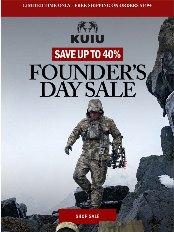 KUIU: Save Now On Every Layer For Your Next Hunt | Milled