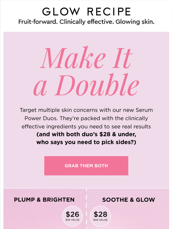 Glow Recipe Email Newsletters: Shop Sales, Discounts, and Coupon Codes