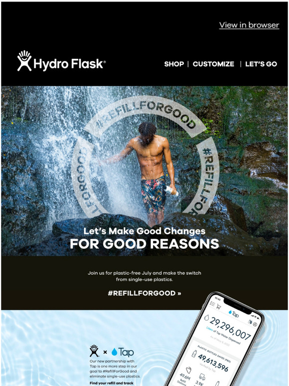 Hydro Flask Email Newsletters: Shop Sales, Discounts, and Coupon Codes