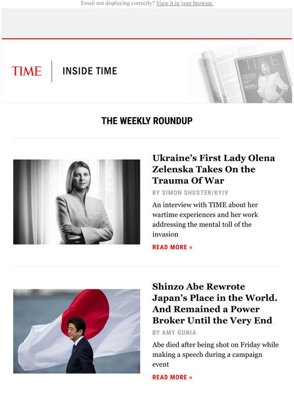 TIME: An interview with Ukraine's First Lady | Milled