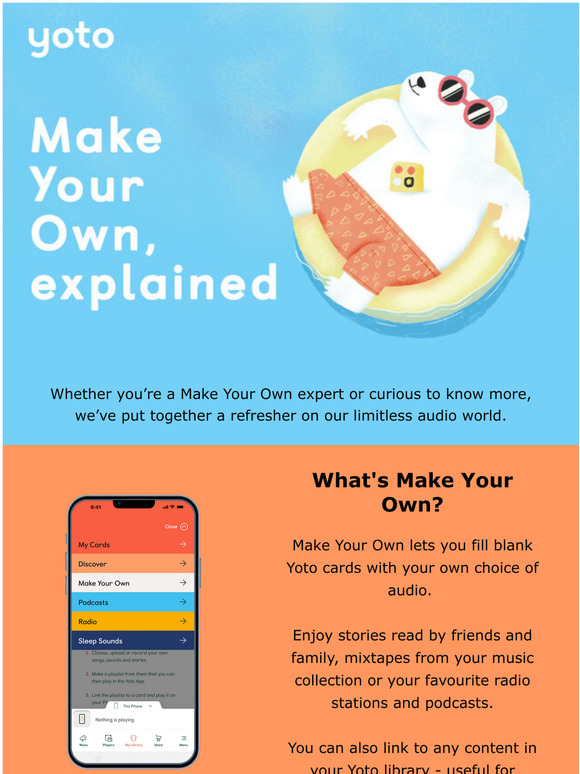 Yoto: Make Your Own, explained | Milled