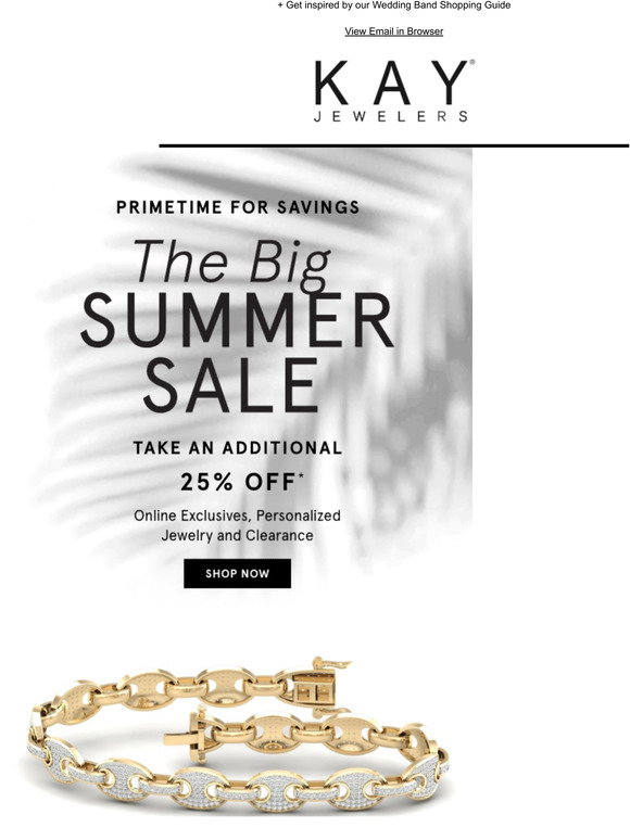 Kay Jewelers: Take an additional 25% OFF clearance | Milled