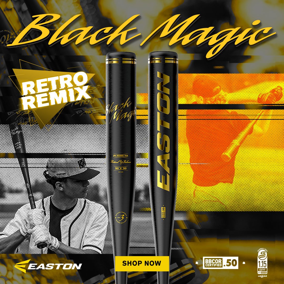 Baseball Monkey: New Easton Black Magic Baseball and Slowpitch Bats ...