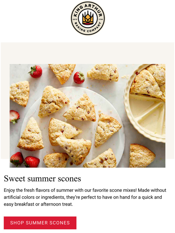 King Arthur Baking Company: Our Favorite Scone Mixes for Summer | Milled