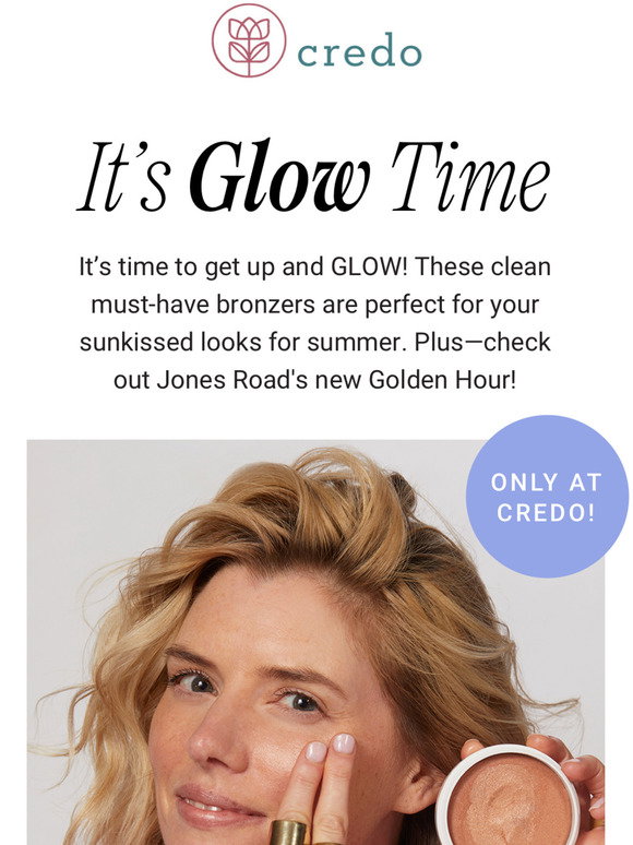 Credo Beauty: New Jones Road shade alert — Golden Hour ⌛ | Milled