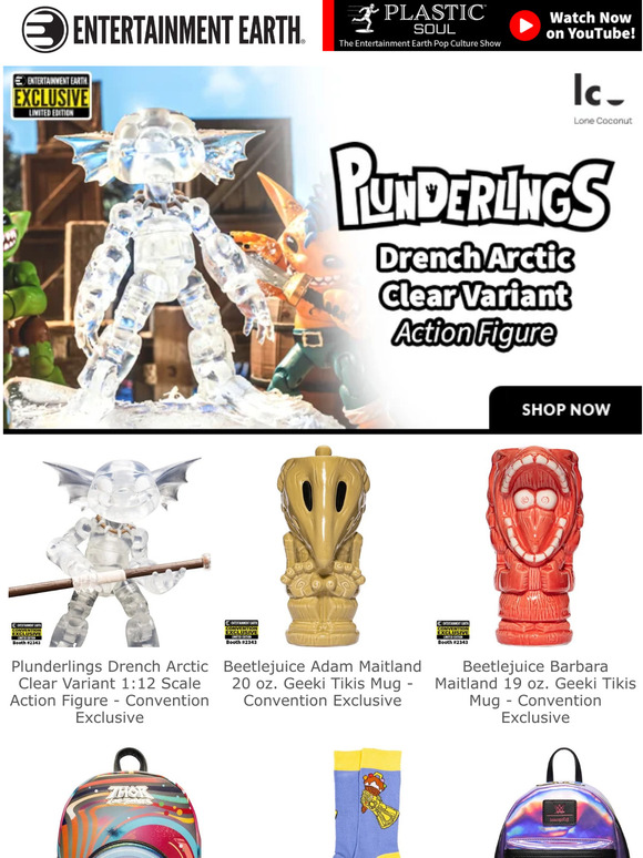 Entertainment Earth: New SDCC Exclusive Plunderlings Action Figure ...