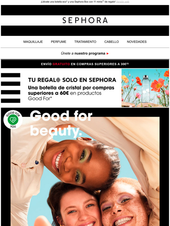 Sephora: La rutina (good for) que querrás seguir este verano 🍃💚♻️ | Milled