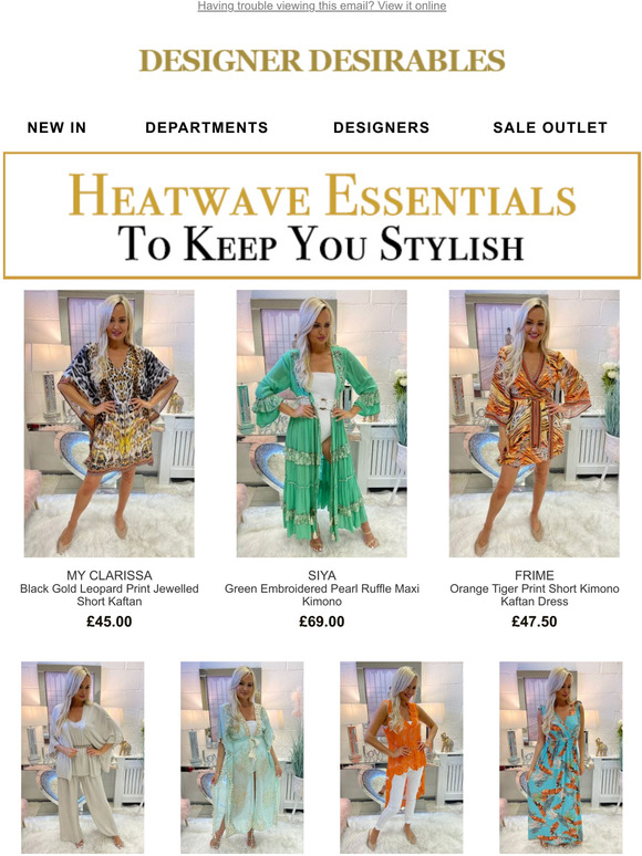 Designer Desirables: 🔥. Heatwave Essentials Things Are Heating Up! 🔥 ...