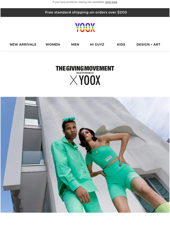 YOOX: The Giving Movement x YOOX: From Dubai with 💙 > Discover the ...