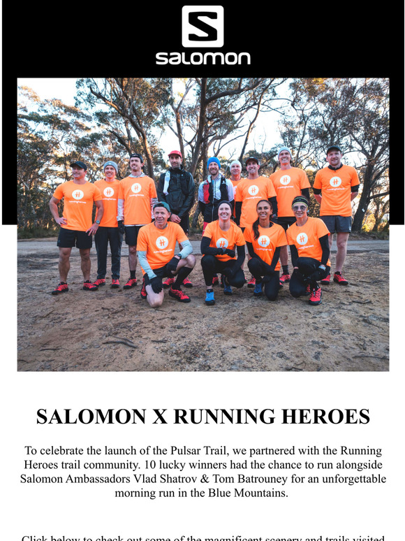 Salomon: Check out our run with Running Heroes! | Milled