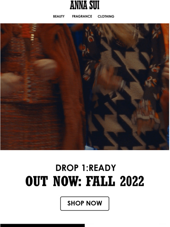 Anna Sui: OUT NOW 💜 The Ready Drop 💜 | Milled