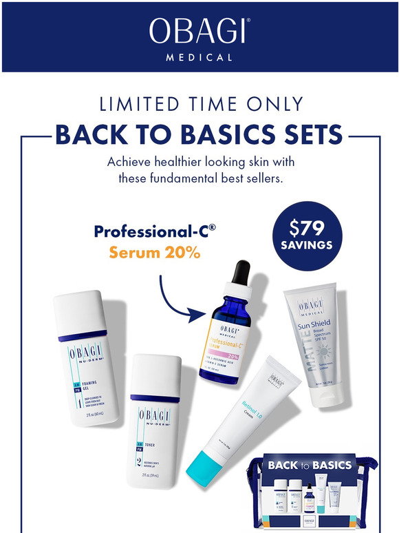Obagi: SKIN HEALTH 101: Back to Basics | Milled