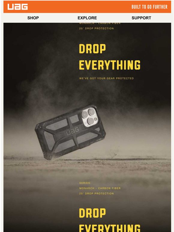 Urban Armor Gear: Drop Everything | Milled