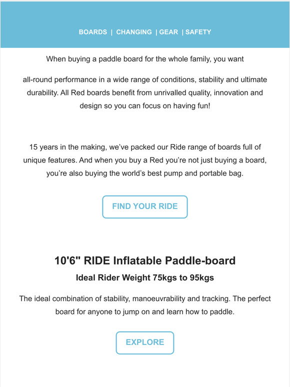 Red Paddle: The BEST all round SUP for your family this summer | Milled