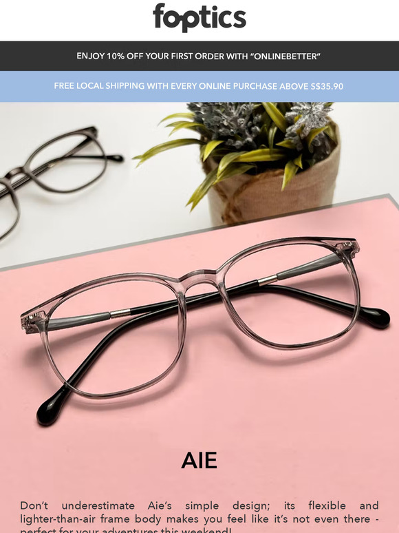 foptics: A frame that'll make you go AYEEEE | Milled