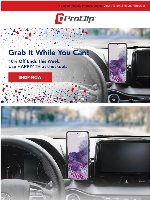 ProClip: Do you have another car in your garage? | Milled