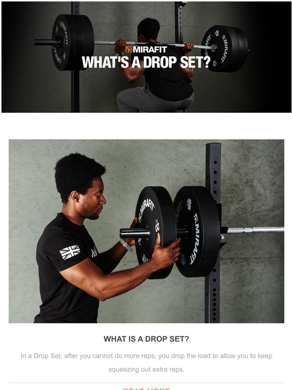 Mirafit: What's A Drop Set & How Can It Help? | Milled