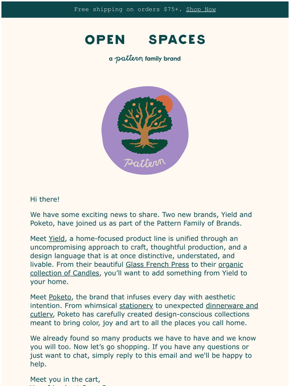 Open Spaces: Look who’s here! Two new brands join the Pattern Family of ...