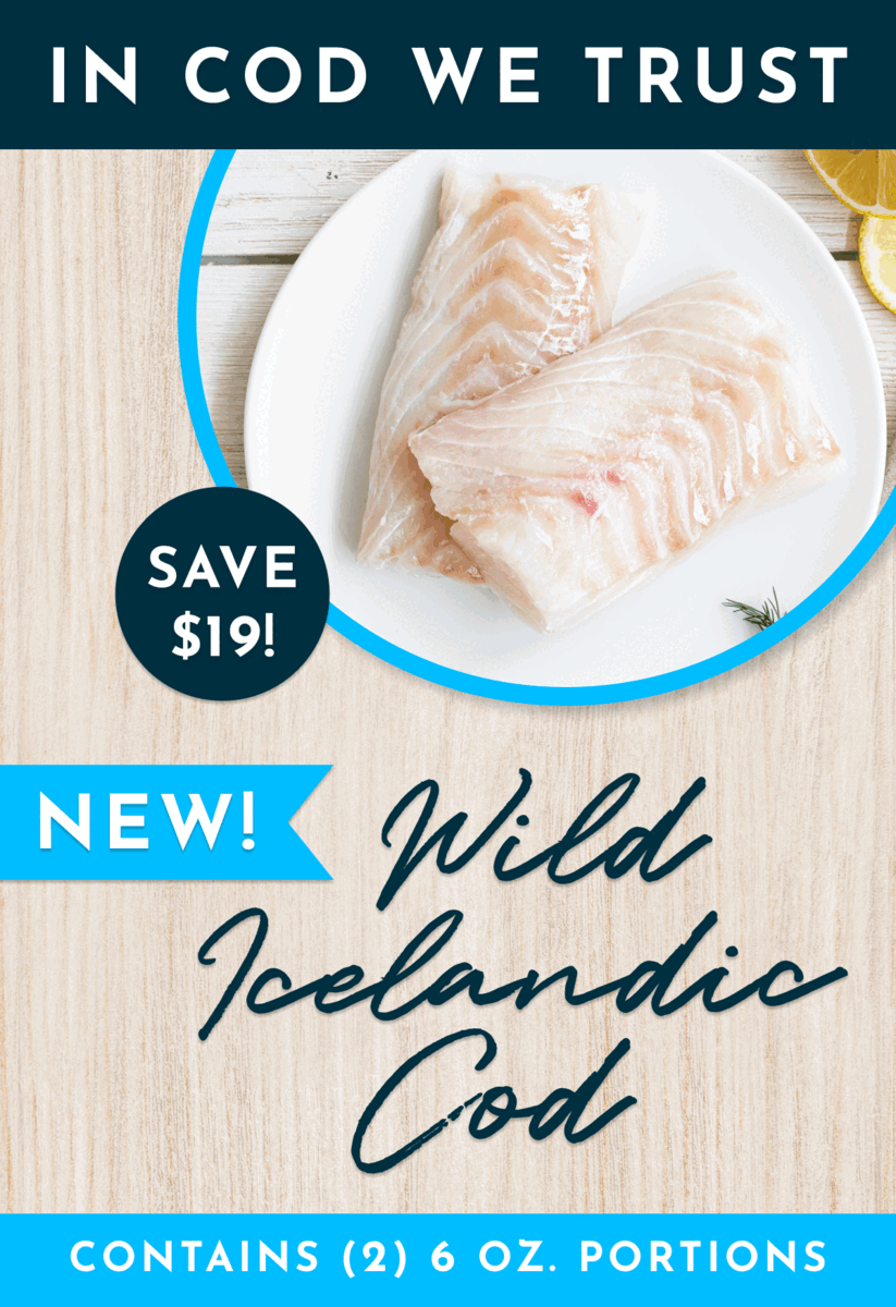 KnowSeafood: Try Our NEW Icelandic Cod for FREE, Ends Soon 🐟 | Milled