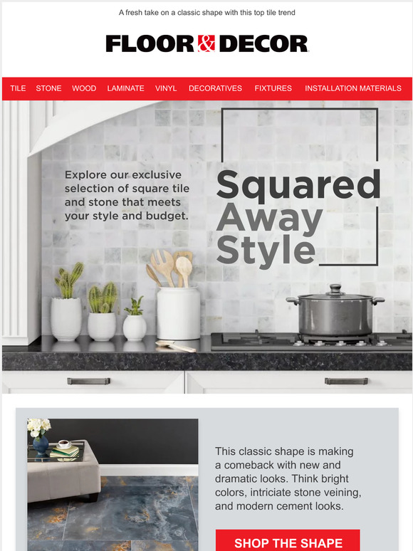 Floor & Decor: Tile styles for every look & budget | Milled