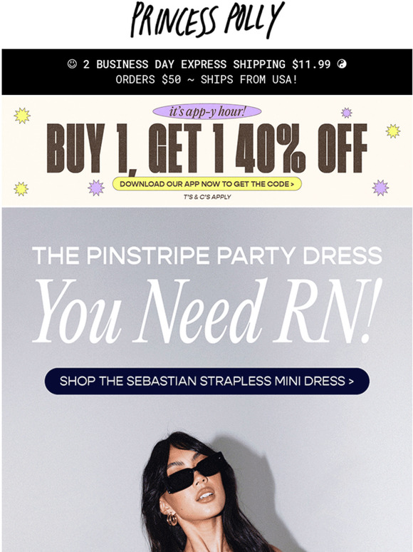 Princess Polly: This strapless number ticks ALL the boxes ♡ | Milled