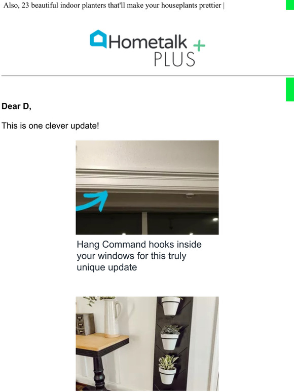 Hometalk: Stick Command hooks in your window | Milled