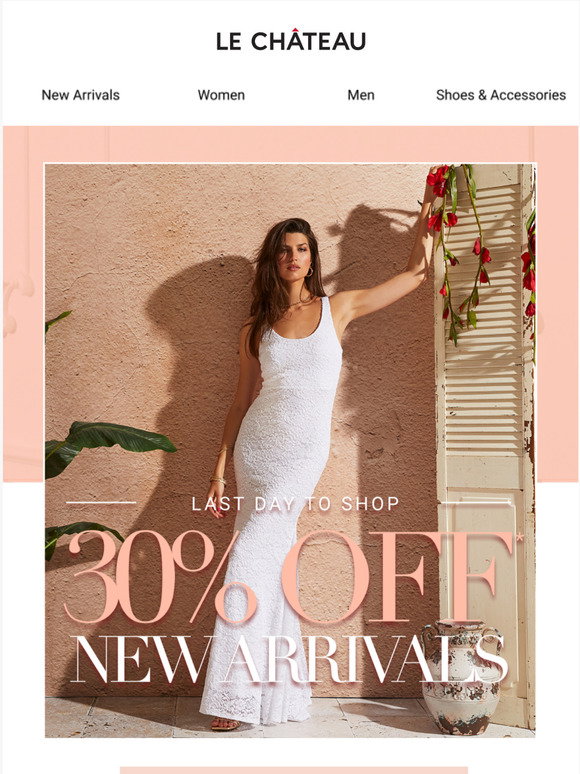 Le Château: Enjoy 30-50% off your summer wardrobe refresh | Milled