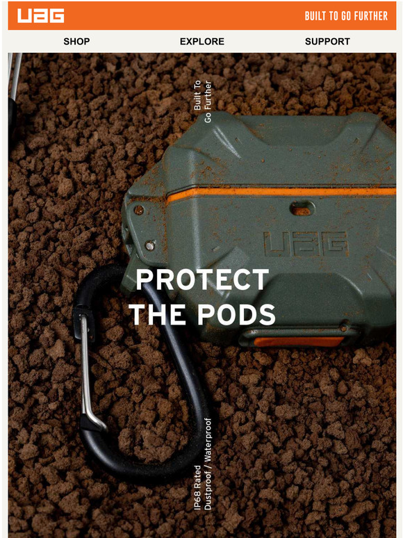 Urban Armor Gear: Dust Proof Pathfinder Series | Milled