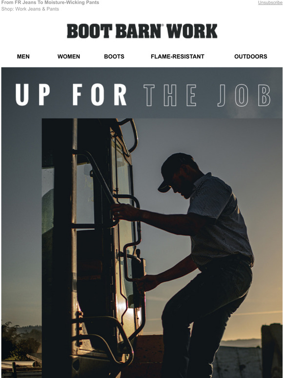 BootBarn.com: Heavy Duty Work Jeans & Pants | Milled