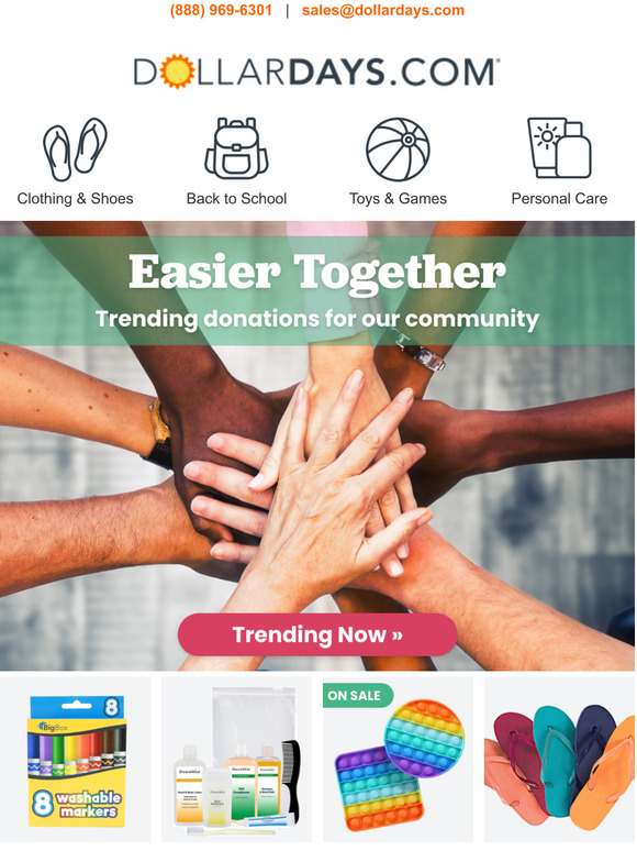 DollarDays: Let's make a difference 🤝 | Milled