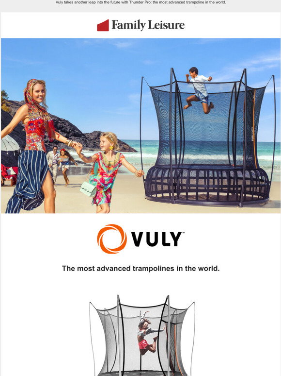 Family Leisure: The most advanced trampolines in the world! | Milled