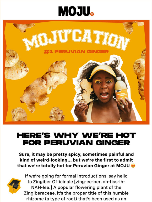 Moju Drinks: Why Peruvian Ginger? 🤷 | Milled
