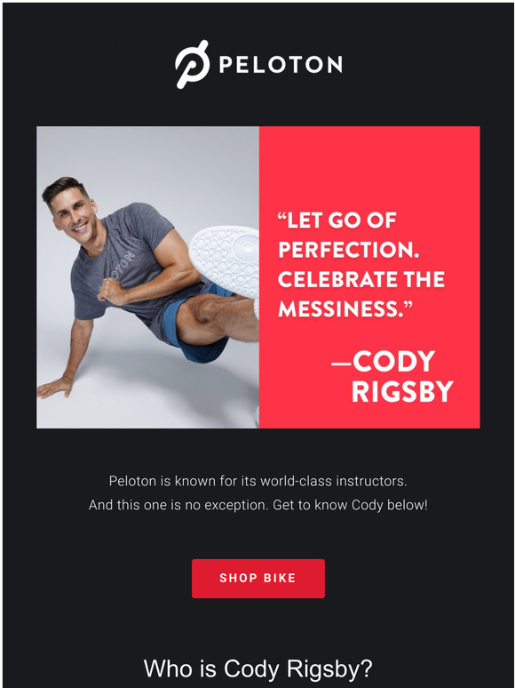 Peloton: Meet Cody Rigsby | Milled