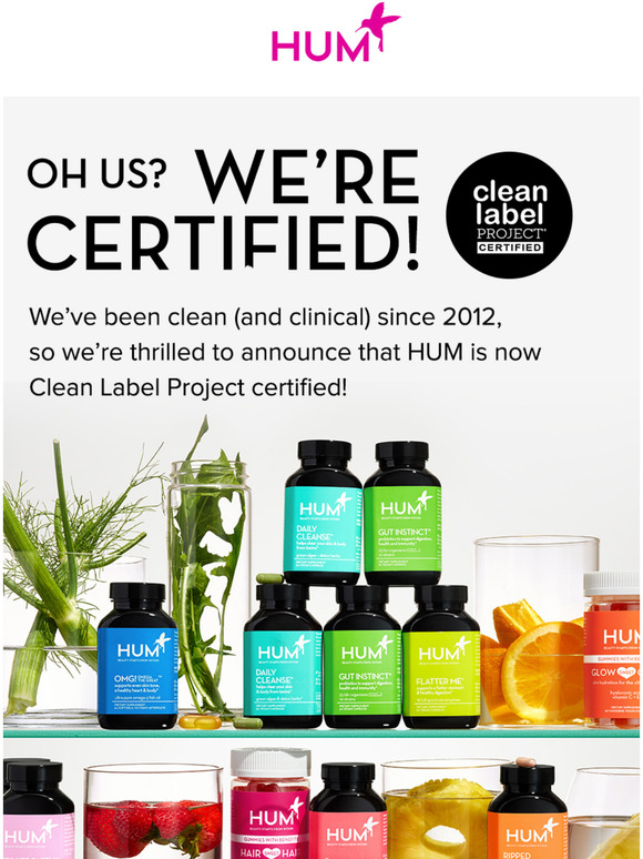 HUM Nutrition: Happy National Clean Beauty Day 🎉 | Milled