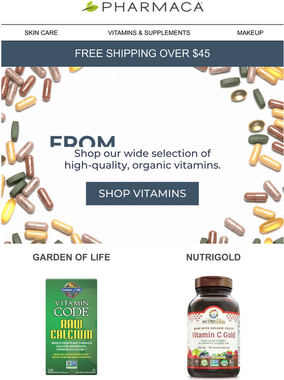 Pharmaca: ⭐ Fill In Nutrient Gaps With These Vitamins ⭐ | Milled